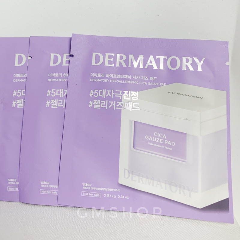 [Mỗi Gói 2 Pads) Sample Toner Pad Các Hãng DERMATORY, SKINFOOD ...