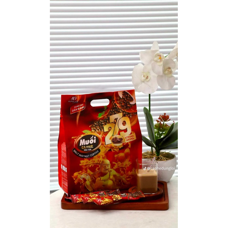 Cà phê muối Dũng Lợi Coffee 279 - Bịch 45 gói (720G) | Shopee Việt Nam