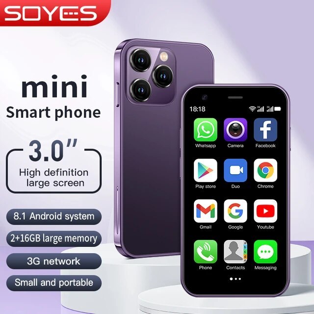Điện thoại 4G s23 mini siêu nhỏ cảm ứng Soyes S23 Pro | Shopee Việt Nam