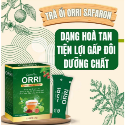 Trà ổi Orri hòa tan safaron collagen - hỗ trợ tan mỡ, giảm cân, ngừa ...