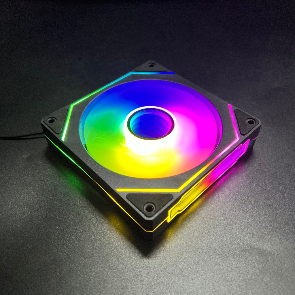 Quạt Tản Nhiêt M2 Led Tĩnh, Fan Led, Fan Case RGB, Cắm Trực Tiếp Cổng ...