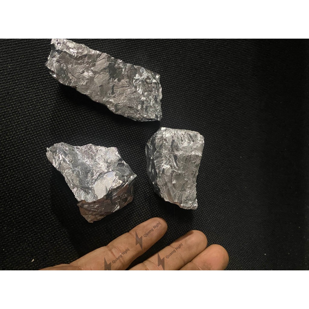 Kim loại Crôm Cr nguyên chất 99.9% nguyên khối nặng 150g chromi crom ...