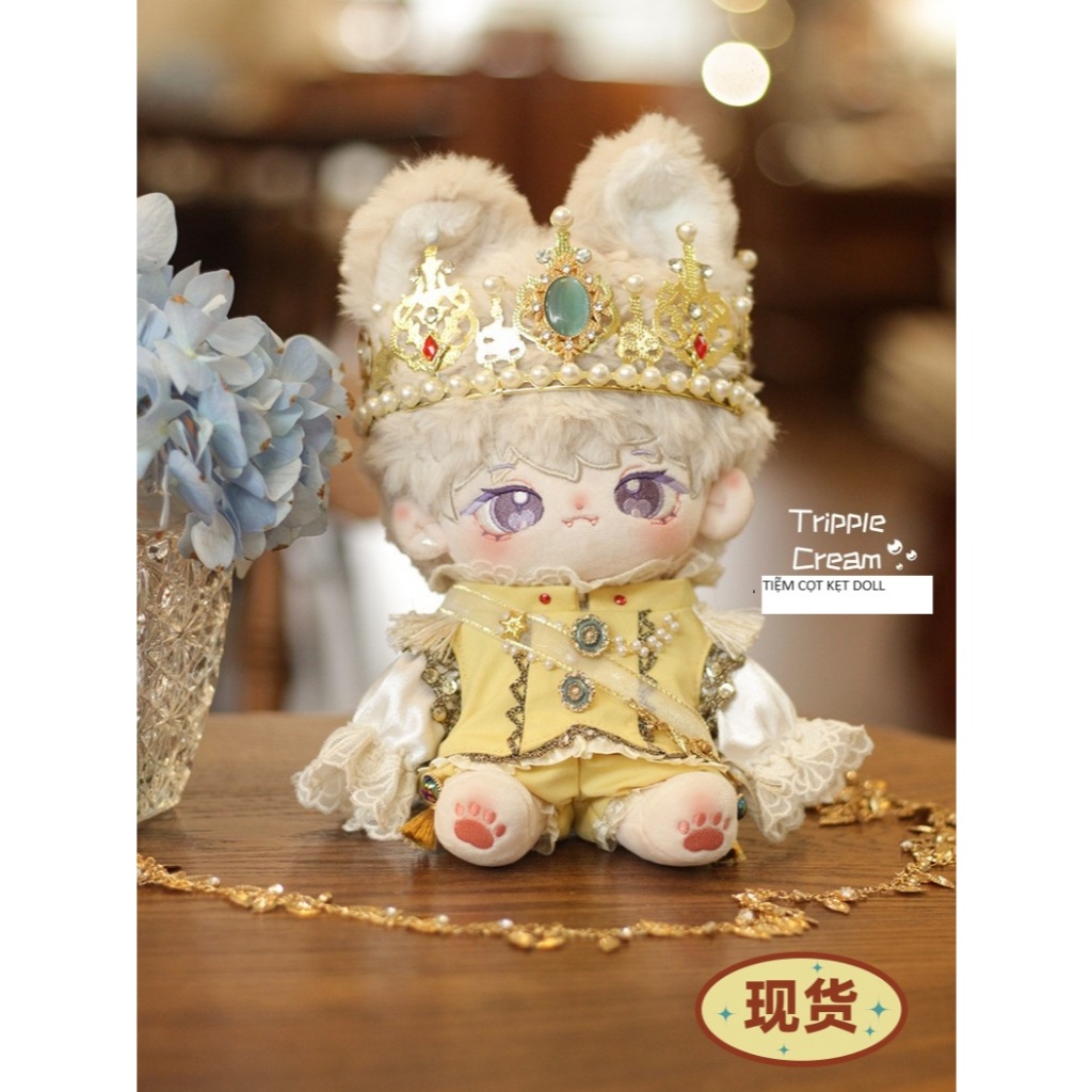 Bộ đồ Hoàng tư Colin cho bé doll 20cm 10CM | Shopee Việt Nam