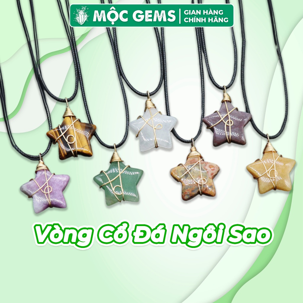 Vòng Cổ Đá Thạch Anh Hình Ngôi Sao Mộc Gems Giúp Mang Lại May Mắn Và ...