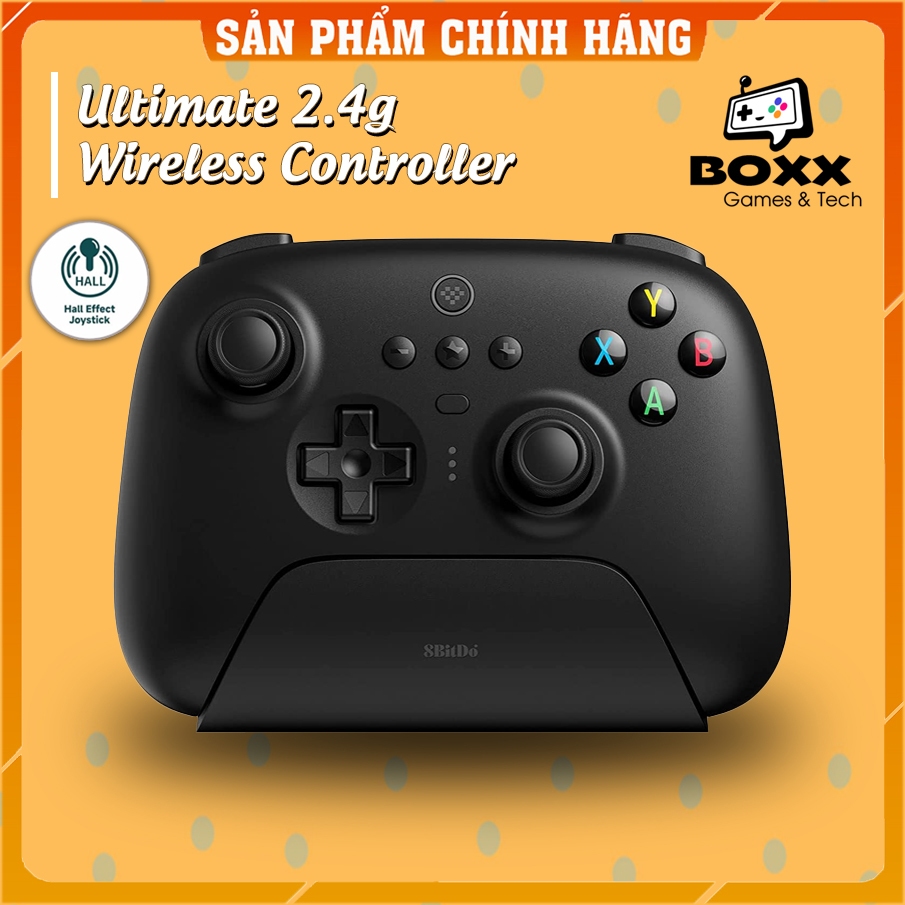 Tay cầm 8BitDo Ultimate 2.4G Wireless Controller kèm Dock Sạc cho ...