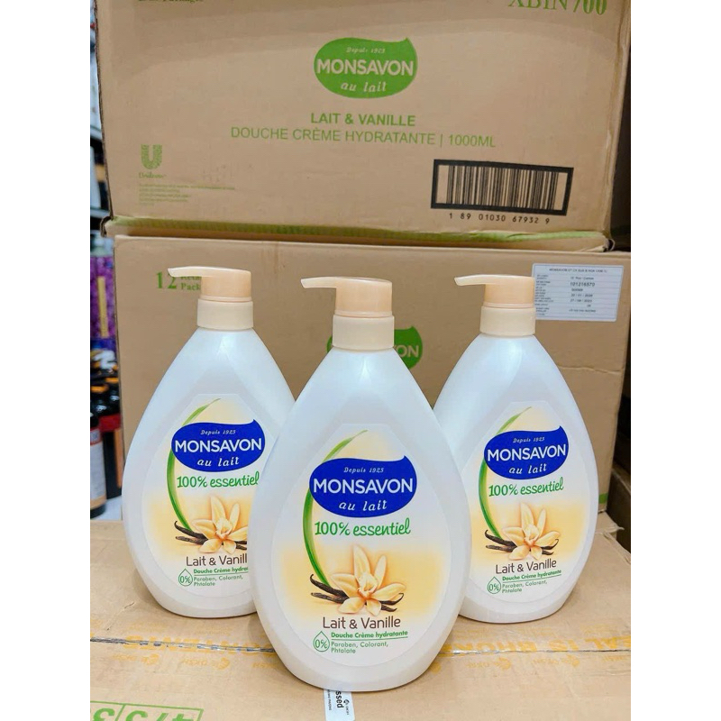 Sữa tắm Monsavon 1000ml | Shopee Việt Nam