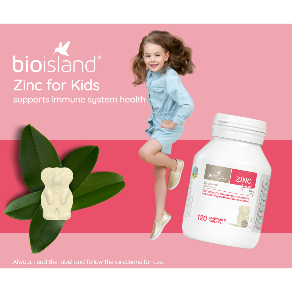 Bổ sung kẽm bio island zinc 120 chawable viên nhai Healthy Care ...