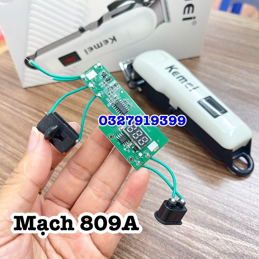 Mạch tông đơ KEMEI 809A - mạch thay cho tông đơ | Shopee Việt Nam
