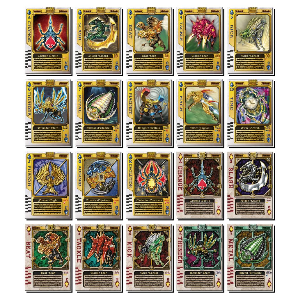 [Độc Quyền Phản Quang 7 Màu] Thẻ Bài Kamen Rider Blade Rouse Card ...