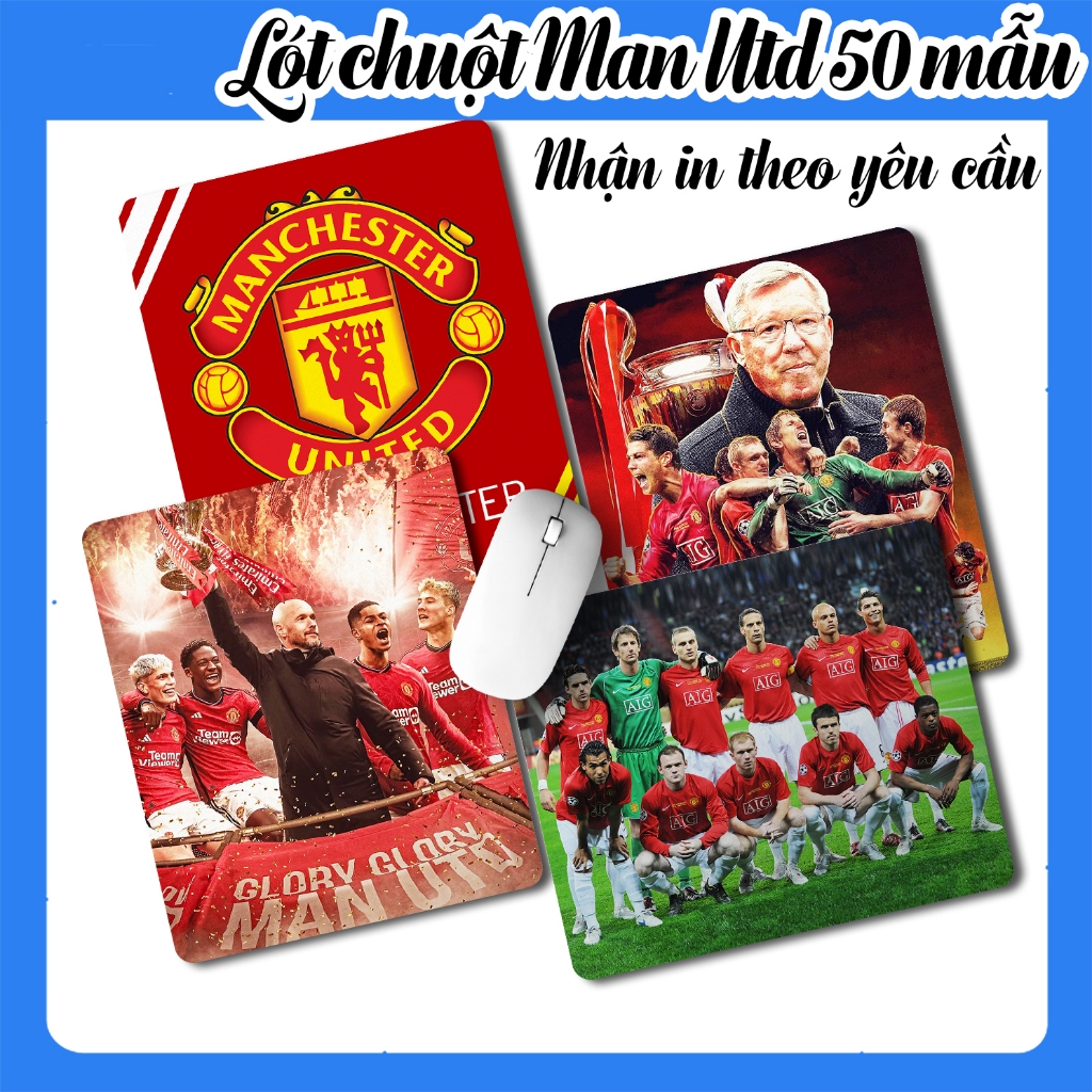 Lót Chuột Manchester United, Pad Chuột Manchester United Cực Đẹp, In ...