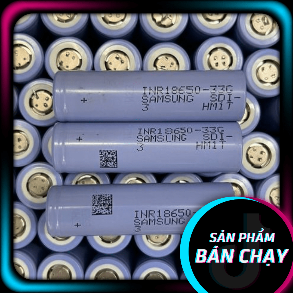 Pin 18650 dung lượng cao Samsung 33G 2800mAh xả 20A tháo khối | Shopee ...