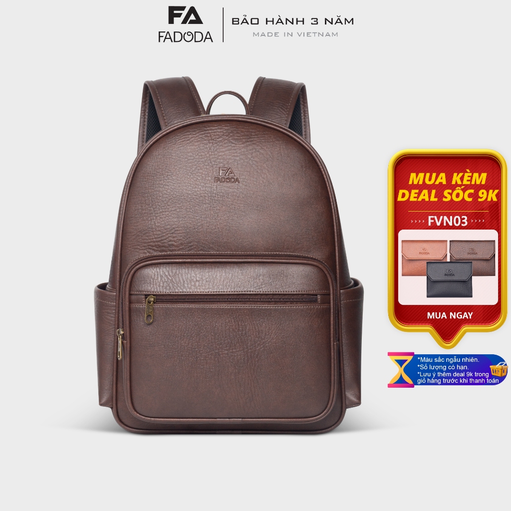 Balo da công sở unisex thời trang FA DO DA FBA25 | Shopee Việt Nam
