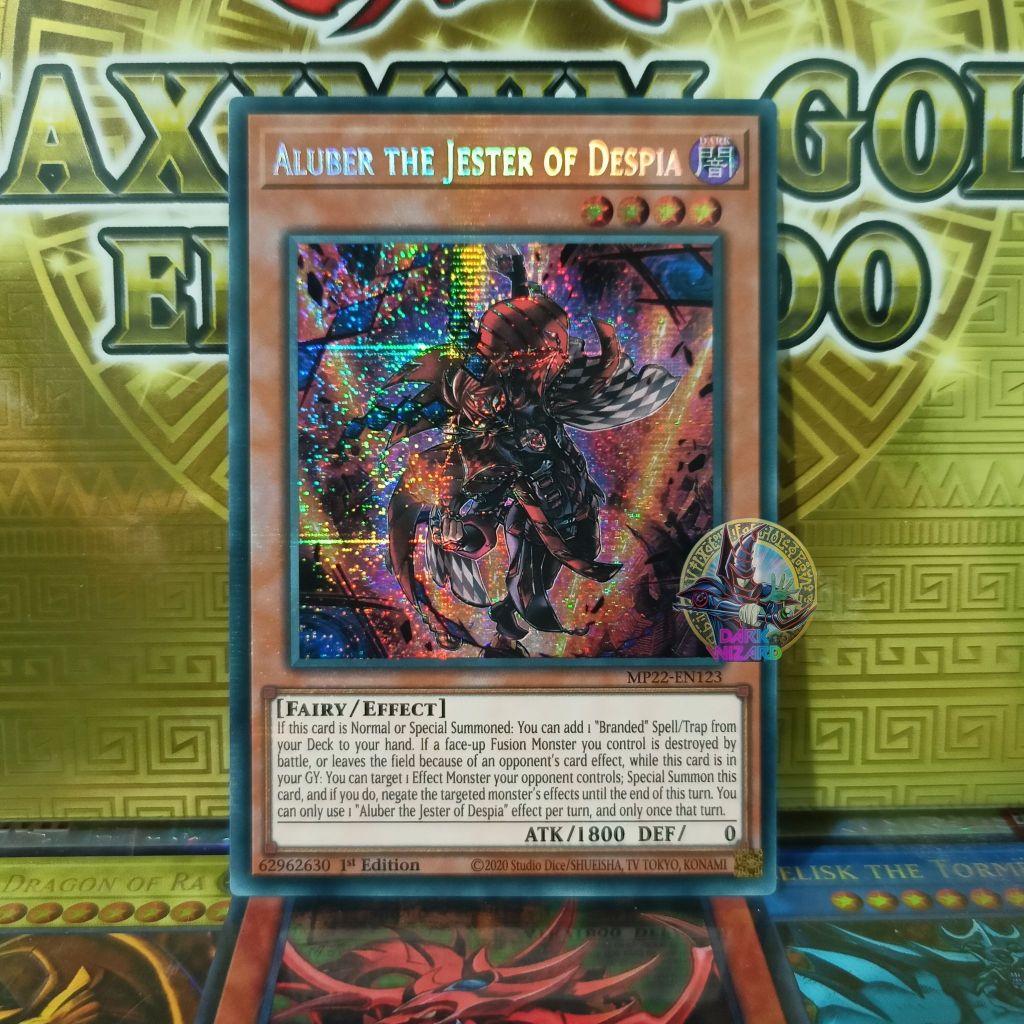 Aluber the Jester of Despia – MP22-EN123 – Prismatic Secret Rare [Thẻ ...