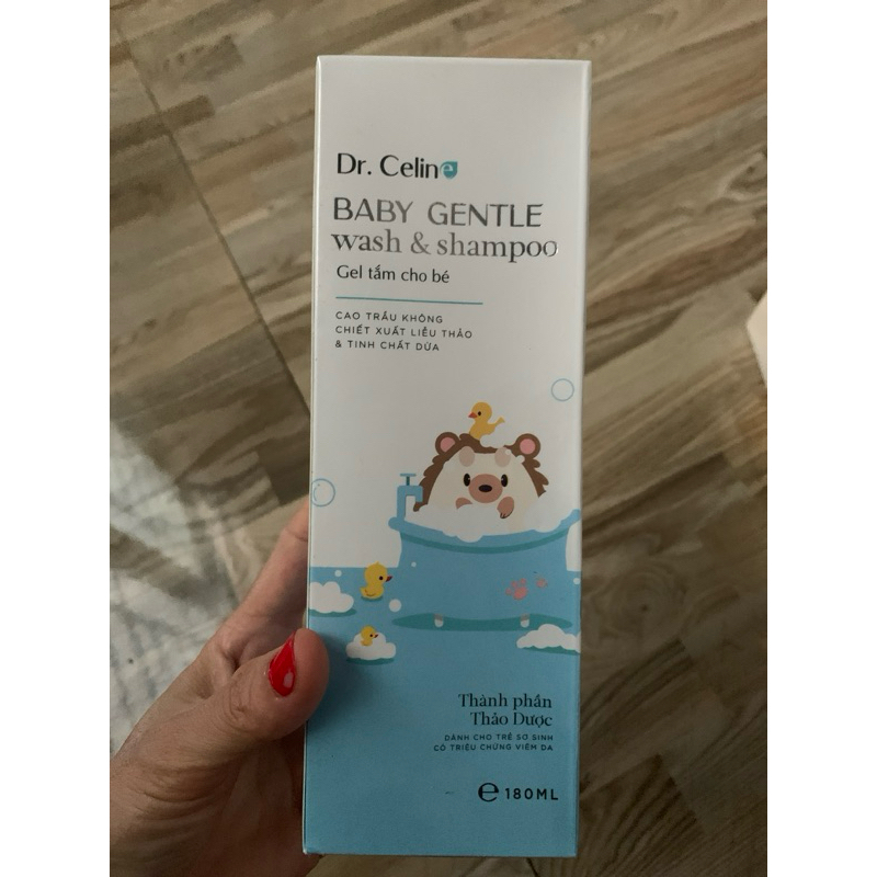 Gel tắm cho bé Dr. Celine Baby Gentle Wash & Shampoo (Tuýp 180ml ...
