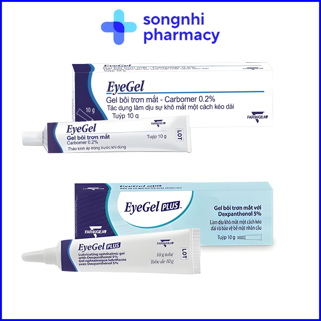 Gel Tra Mắt Eyegel/Eyegel Plus - Farmigea S.p.A [ITALIA] - Tuýp 10g ...