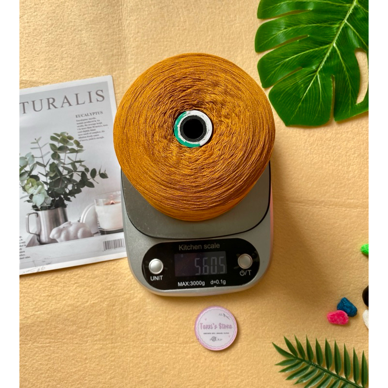 Yarn - Sợi Linen 100% | Sợi Chập Cỡ sợi từ 0.6mm ~ 0.8mm | Đan móc áo ...
