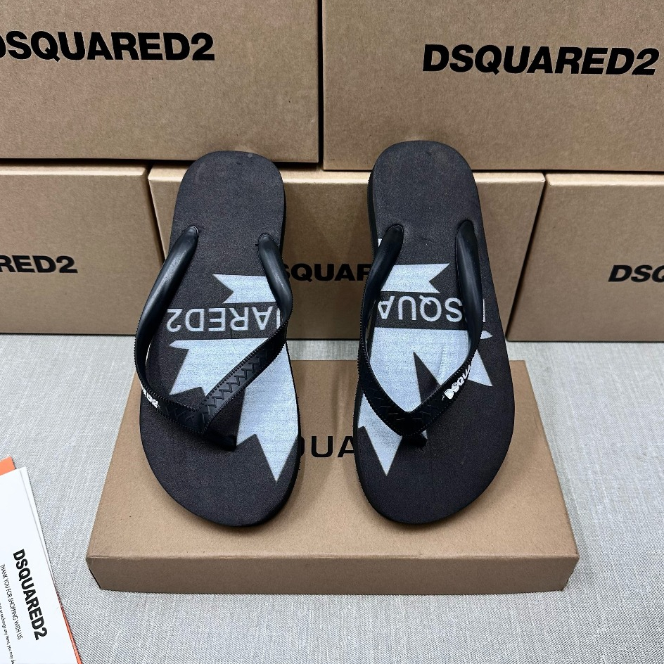 Dép Tông Nam DSQ icon Họa Tiết, tông hè xỏ ngón dsquared2 các mẫu cực ...