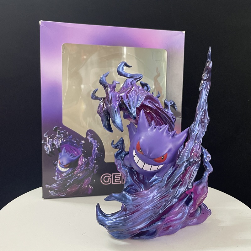 có video [ hỏa tốc hcm ] [ Vũ Trí Ba ] Mô hình Mega Gengar 18cm Gengar ...