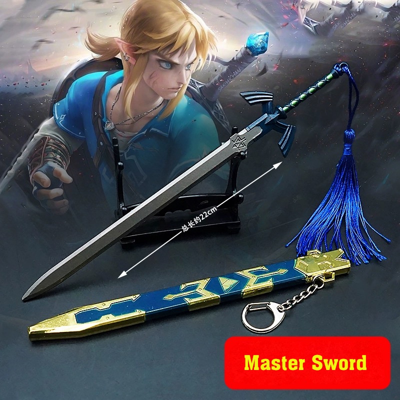 Mô hình Master Sword trong Legend of Zelda dài 22cm mô hình game trưng ...