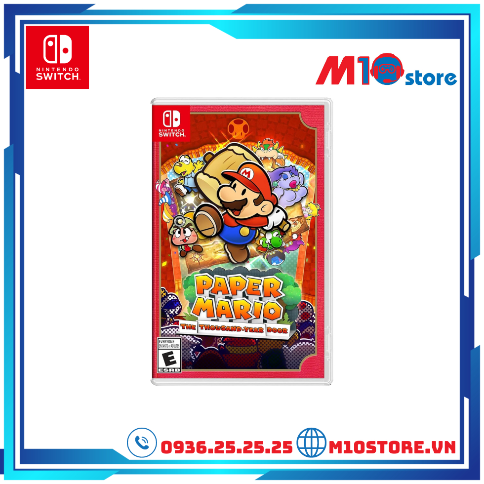 Băng Game Paper Mario: The Thousand-Year Door Nintendo Switch | Shopee ...