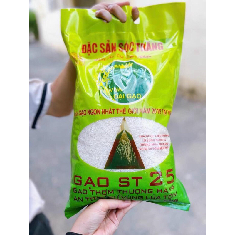 gạo st25 bao 5kg | Shopee Việt Nam