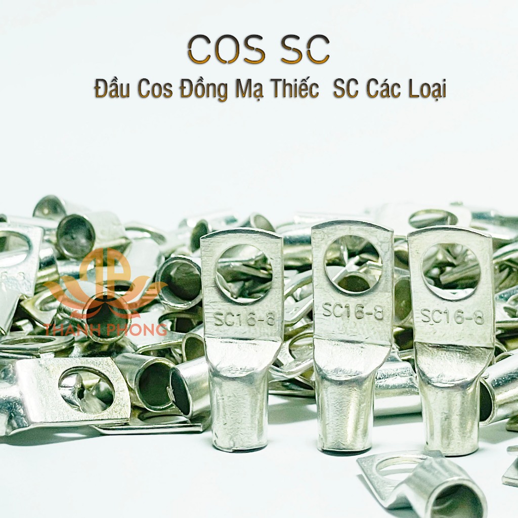 Đầu Cos SC Nối Dây Điện Đồng Mạ Thiếc Các Loại Kích Thước | Shopee Việt Nam