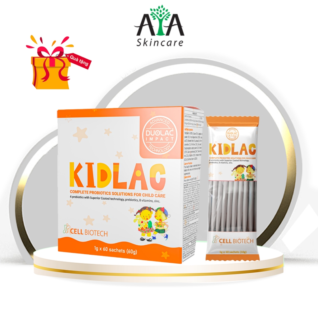 Men vi sinh KIDLAC cho bé hỗ trợ tiêu hóa, bổ sung lợi khuẩn Probiotics ...