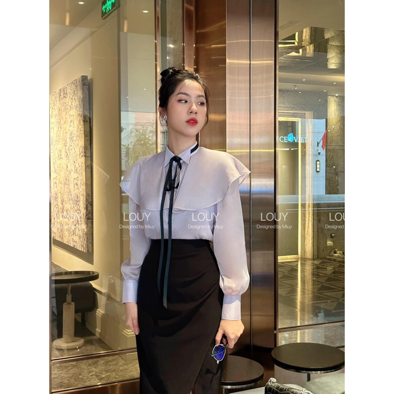 SƠ MI TƠ CÔNG SỞ HÃNG LOUY DESIGN SIZE S | Shopee Việt Nam