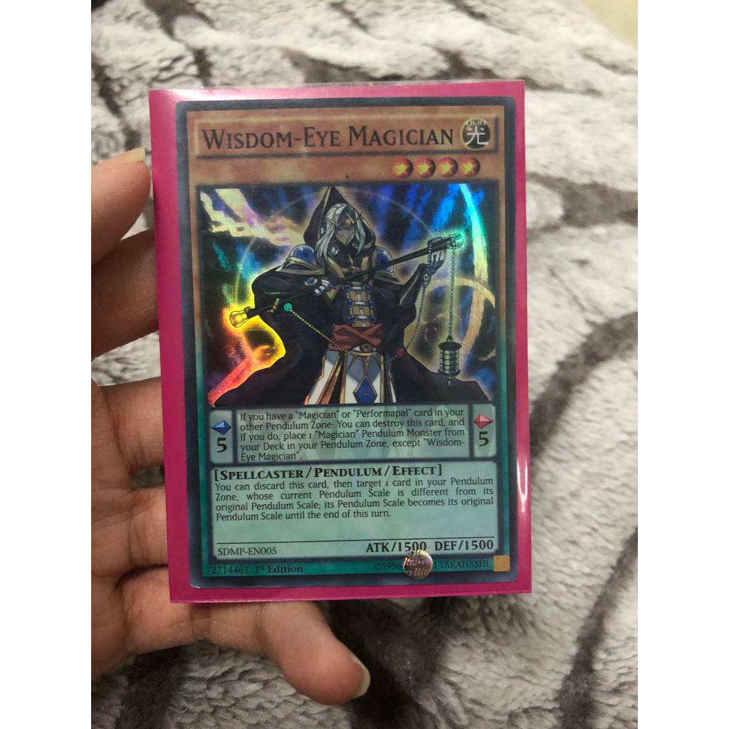 Thẻ bài Wisdom-Eye Magician - SDMP-EN005 - Super Rare 1st Edition ...