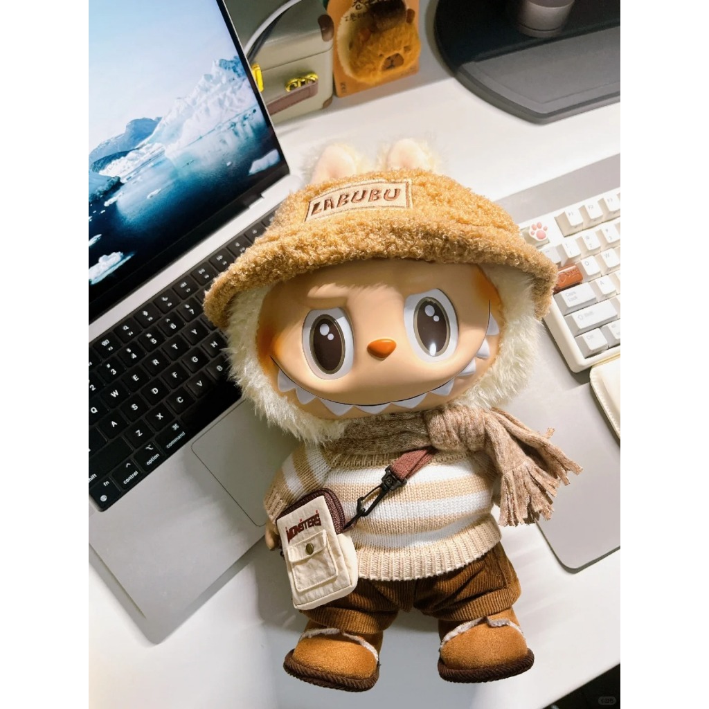 Labubu Dress By Latte Vinyl Plush Doll chính hãng - Pop Mart | Shopee ...