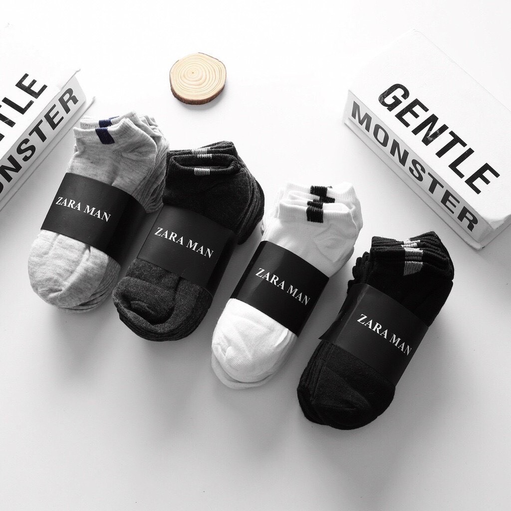 Combo 10 đôi tất nam zaaraa đễ đi thoáng khí | Shopee Việt Nam