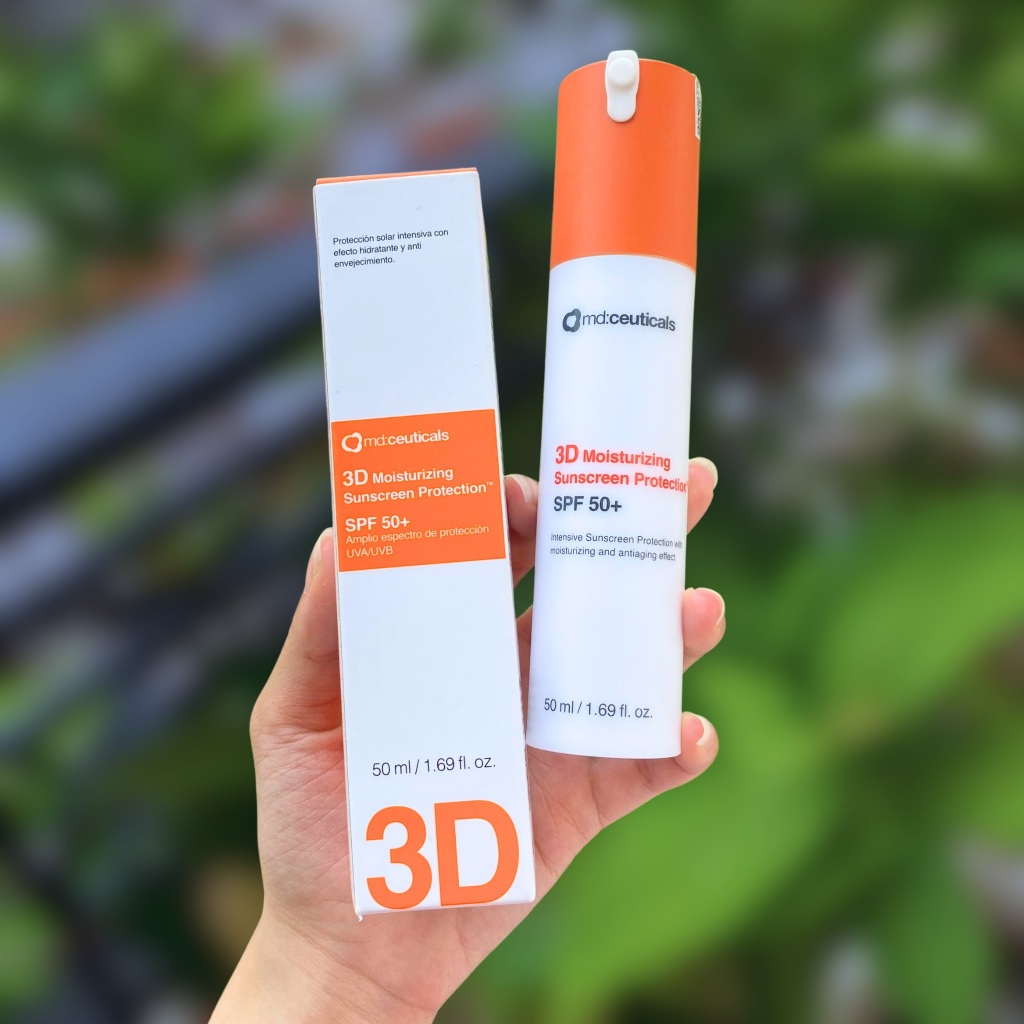 [HÀNG CÔNG TY] Kem Chống Nắng Vật Lý Giúp Dưỡng Ẩm & Bảo Vệ Da Sau Laser Md:ceuticals 3D ...