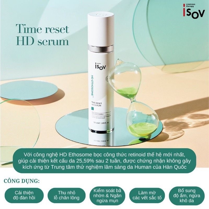 (tặng 3 gói collagen)𝐓𝐈𝐌𝐄 𝐑𝐄𝐒𝐄𝐓 𝐇𝐃 𝐒𝐄𝐑𝐔𝐌-𝒄𝒐̂𝒏𝒈 𝒏𝒈𝒉𝒆̣̂ 𝑯𝑫 𝑬𝒕𝒉𝒐𝒔𝒐𝒎𝒆-ISOV ...