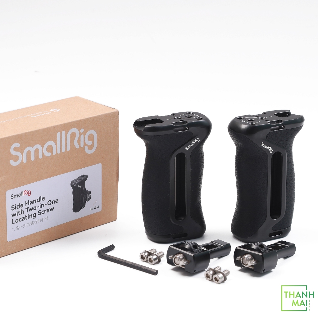 SmallRig Side Handle Two-in-One Locating Screw 1/4 3/8 4346 | Shopee Việt Nam