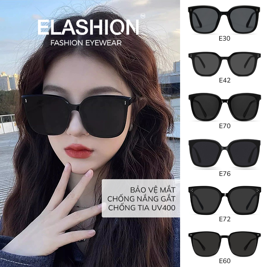 Kính râm ELASHION chất liệu TR90 chống tia UV chống nắng gắt, bảo vệ mắt, kính hot trend 2025 ...