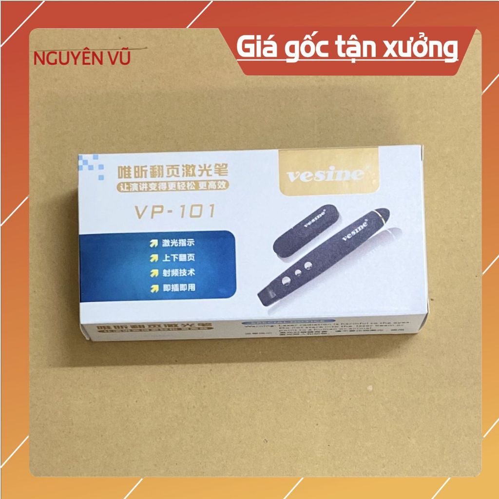 Bút trình chiếu thuyết trình slide Vesine VP-101 (ship hỏa tốc tại Hà ...