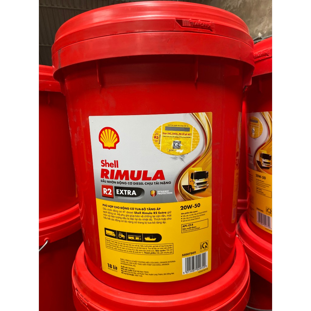 Shell Rimula R2 Extra - 18 Lít ( Chính hãng). | Shopee Việt Nam