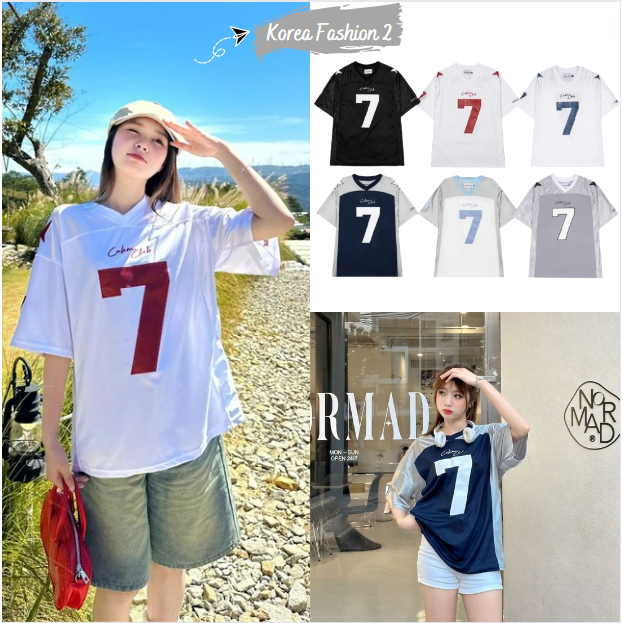 Áo thun bóng rổ số 7 EMBROIDER SEVEN Jersey form unisex thể thao chất ...