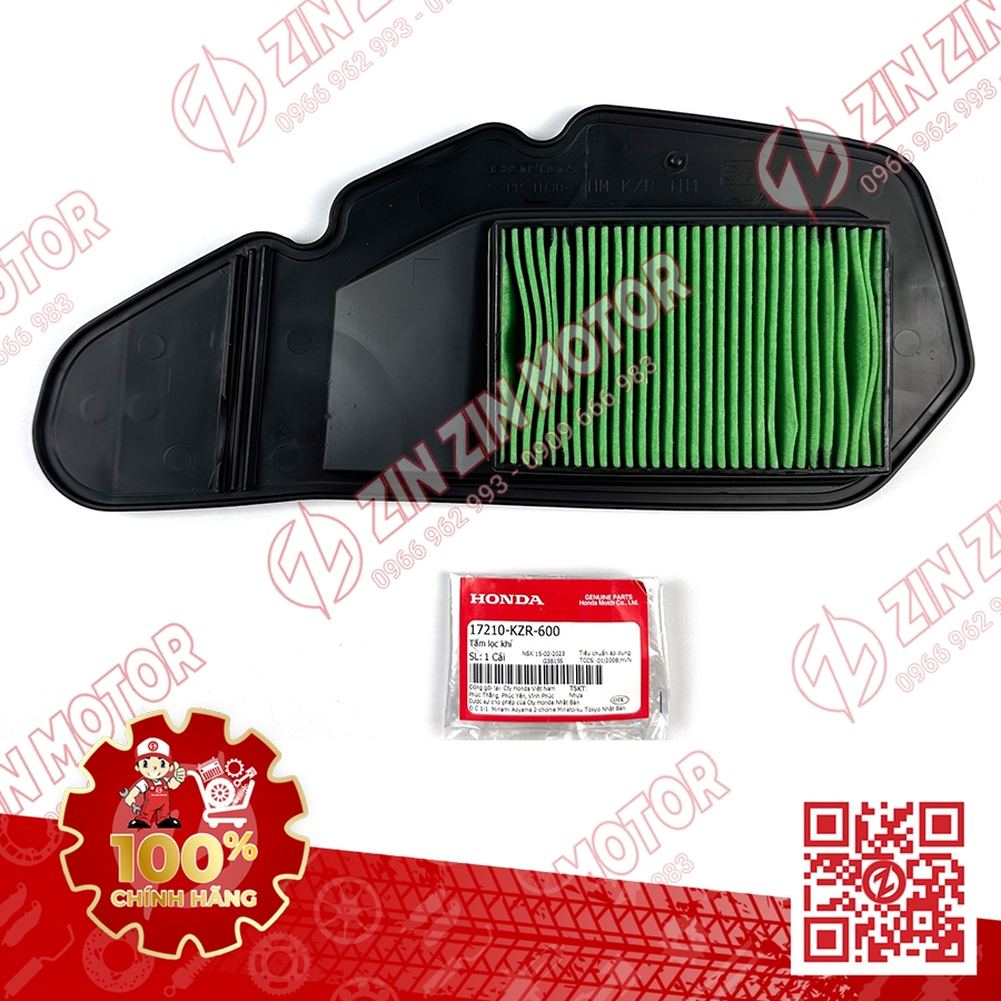 Lọc Gió Vario 125 2023 2024 K2V 17220-K2V-N30, 17220K59A10, 17210KZR600 ...