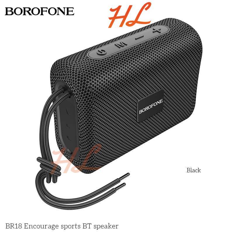 Loa Bluetooth Thể Thao BOROFONE BR18 Có Móc Treo, BT 5.1, Có Khe Cắm USB, Thẻ Nhớ - Hàng Chính ...