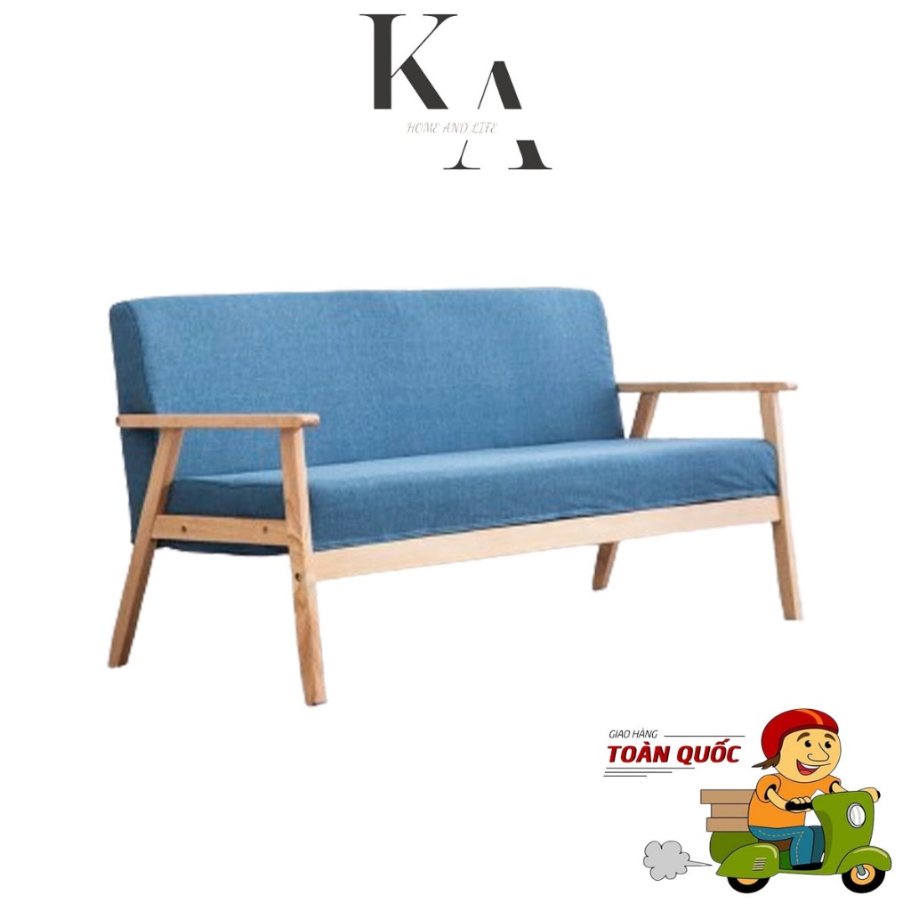 Ghế sofa nỉ dài 1m5, sofa giường đa năng decor phòng khách quán cafe ...