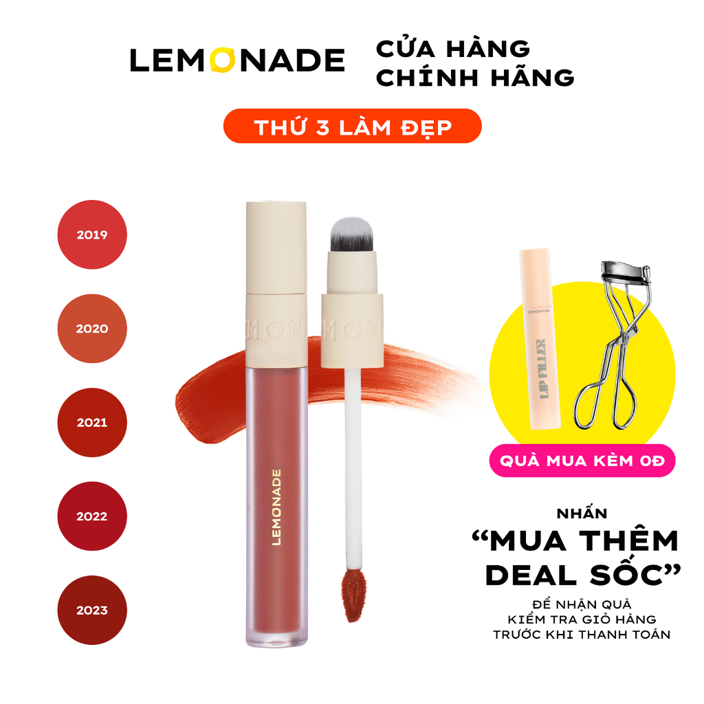 Son kem mịn lì thuần chay Lemonade Perfect Couple Lip 3.5g | Shopee Việt Nam