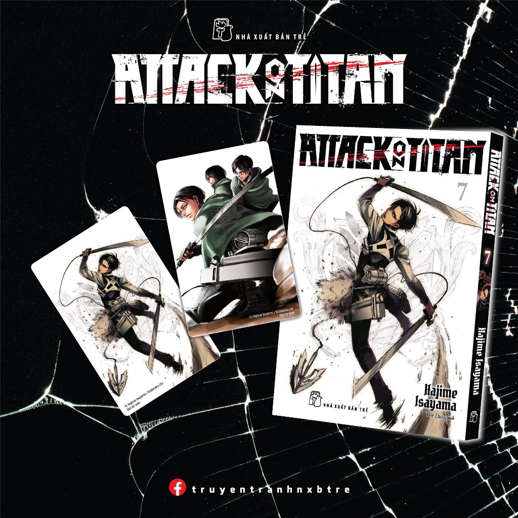 Sách - Attack on Titan - Tập 07 (Bản đặc biệt) (Tặng kèm ngẫu nhiên 2 ...
