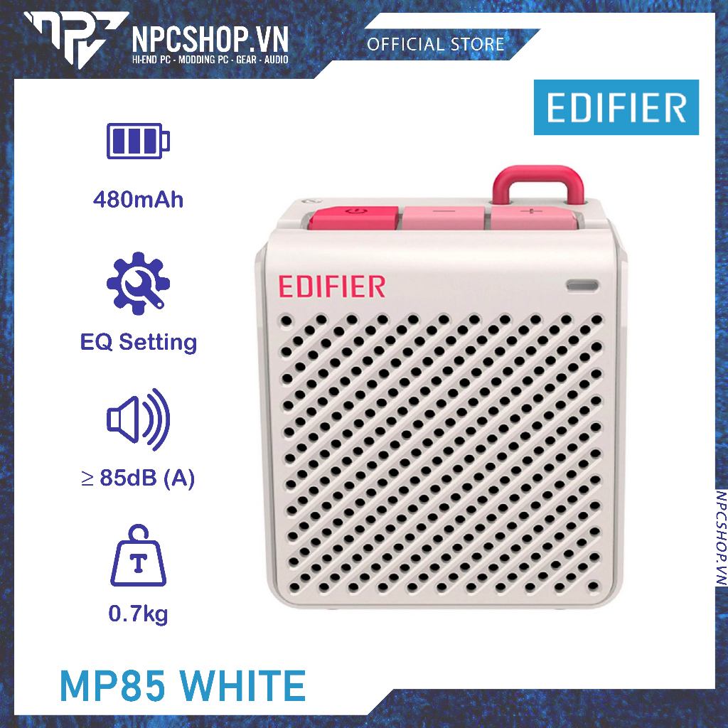 LOA BLUETOOTH EDIFIER MP85 WHITE | Shopee Việt Nam