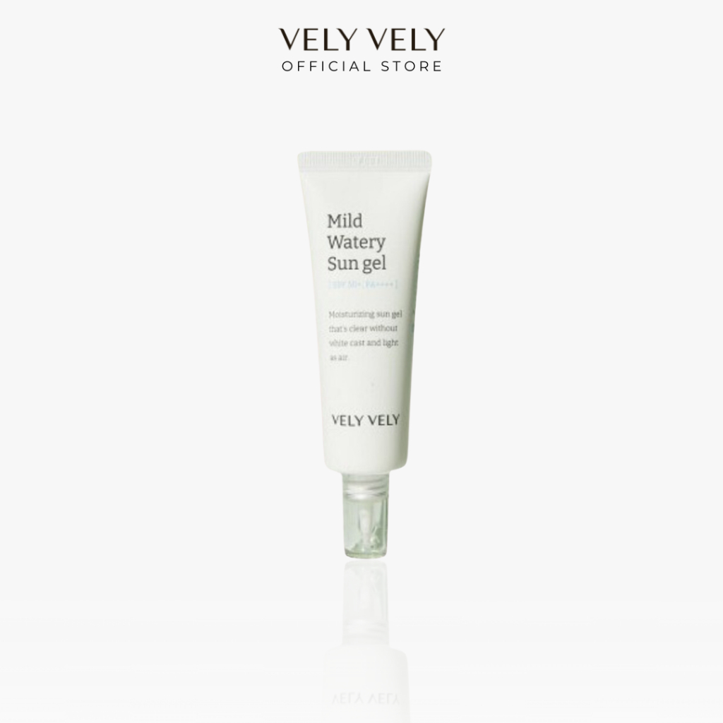 Kem chống nắng dạng gel VELY VELY Mild Watery Sun Gel 50ml chống tia UV SPF50+PA++++ | Shopee ...