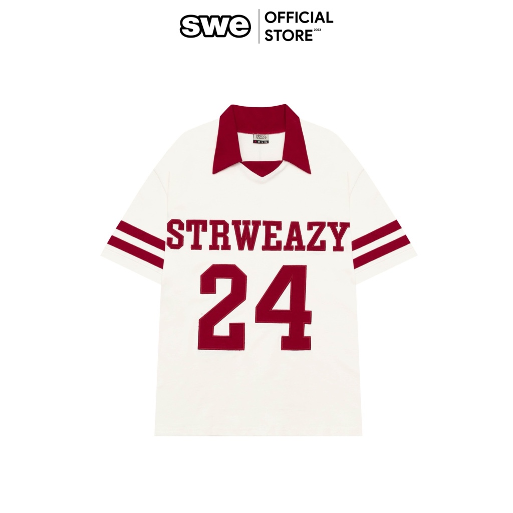 Áo Polo Jersey Unisex Local Brand SWE 24 POLO - Kem | Shopee Việt Nam