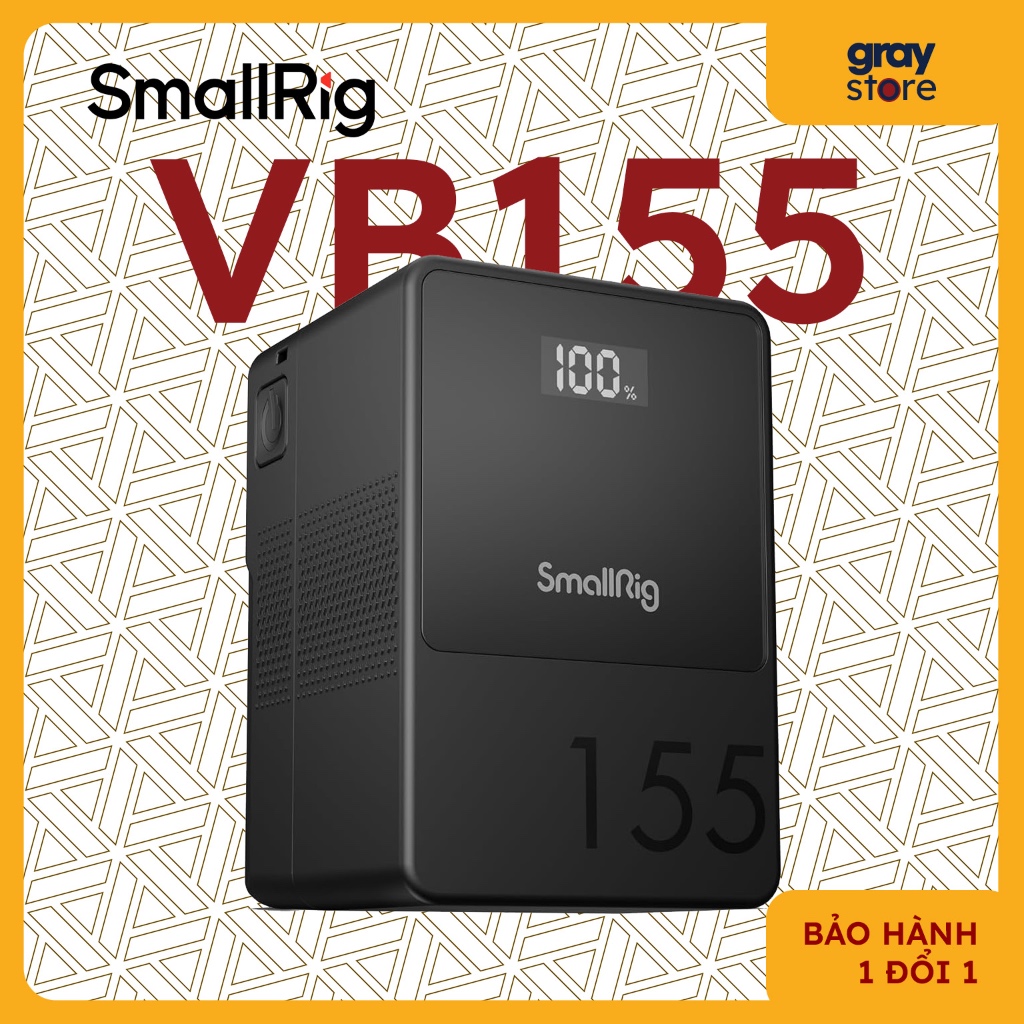 Pin Smallrig VB99 & VB155 mini V Mount Battery - Pin V mount tốt nhất | Shopee Việt Nam