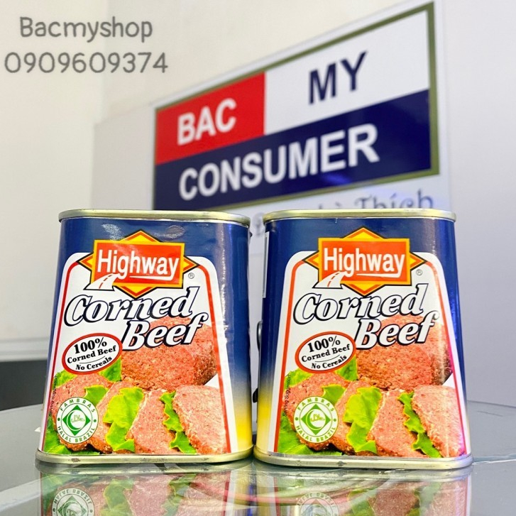 Thịt hộp bắp bò Highway Corned Beef 340g | Shopee Việt Nam