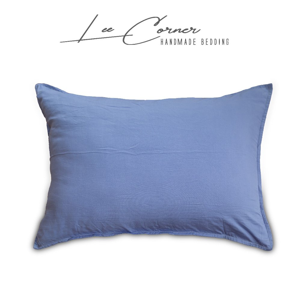 Vỏ gối Lụa Modal mầu trơn LEE CORNER cao cấp, áo gối nằm đủ size 35x50cm 40x60cm 45x65cm 50x70cm ...