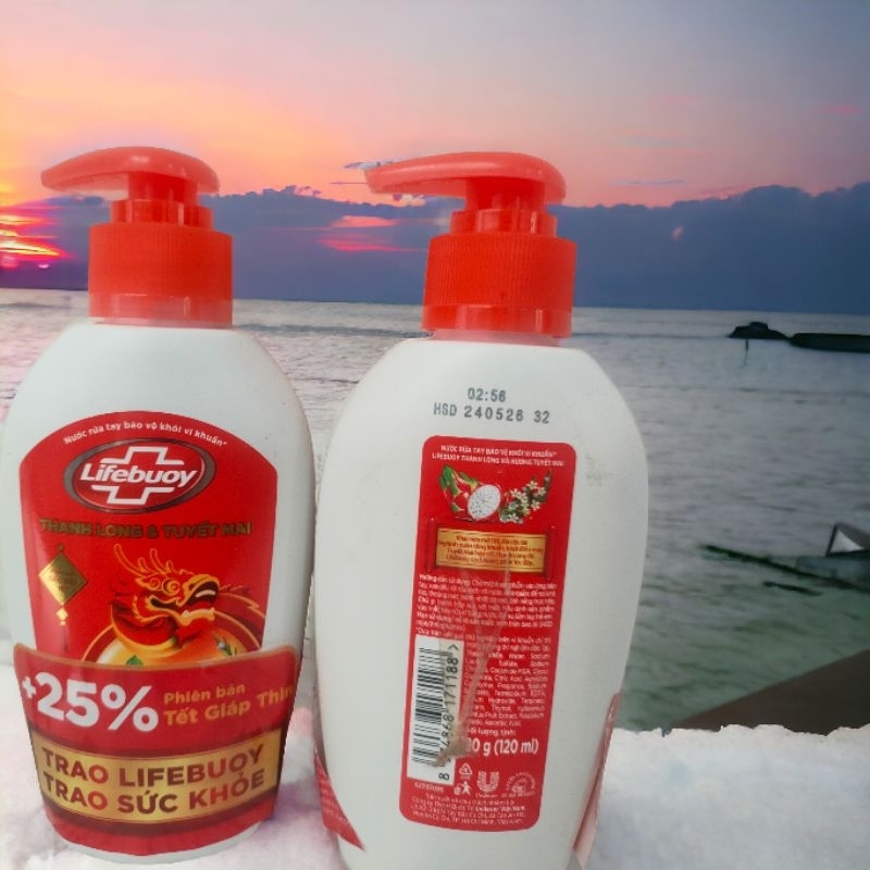 Nước Rửa Tay Lifebuoy Thanh Long Tuyết Mai 120G | Shopee Việt Nam